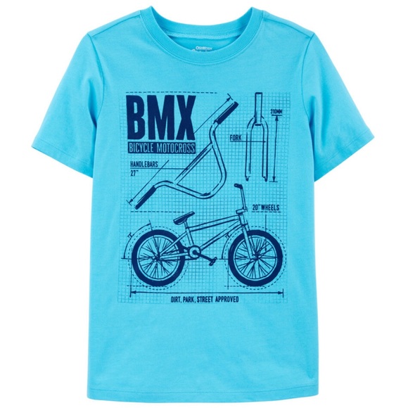 OshKosh B'gosh | Shirts & Tops | Oshkosh Boys Bmx Bicycle Motocross Tee ...